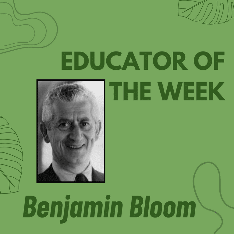 Educator of the Week: Benjamin Bloom | Evergreen Learning Chicago
